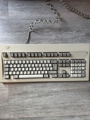 IBM Model M Vintage Keyboard rj45 Mechanical Buckling Spring UK Retro ...