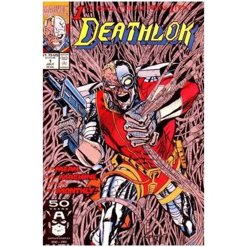 Deathlok #1 - 1991 series Marvel comics NM Full description below [r ...