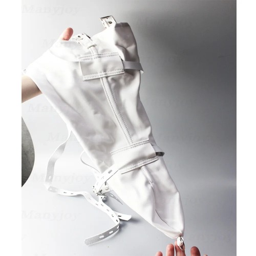 Unisex Zipper Single Glove Over Shoulder Arm Binder Restraint Sleeve ...