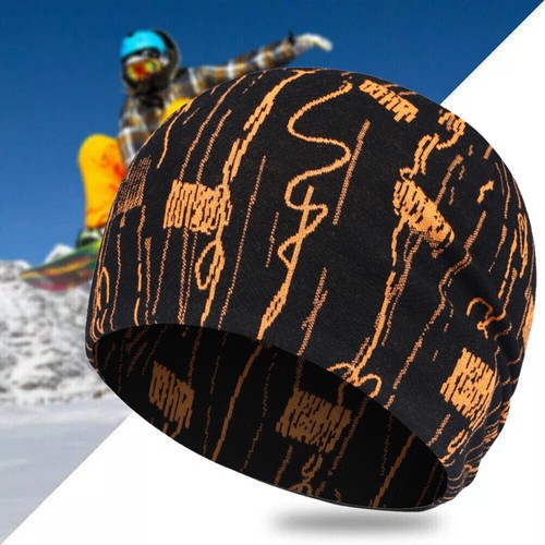 Windproof Warm Hat Running Skiing Helmet Liner Skull Cap Hat for Cold ...