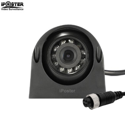 Waterproof 4 Pin Front / Side View CCD Camera 600TVL HD IR LED For ...