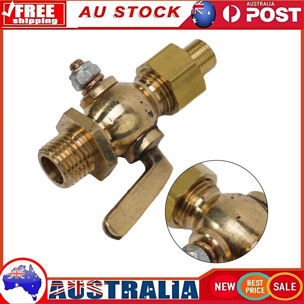 G1/4 Brass Petcock 1/8inch-1/4inch Fuel Tap For Vintage/ Motorcycles ...
