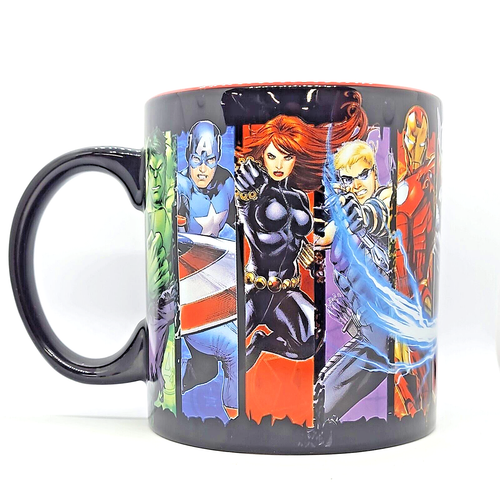 Marvel Avengers Assemble Mega Coffee Mug Cup - Microwaveable Hulk Thor ...