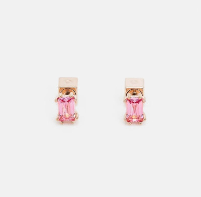 New Women's SWAROVSKI Brand 5639136 Rose Gold Pink Crystal Stilla Stud ...
