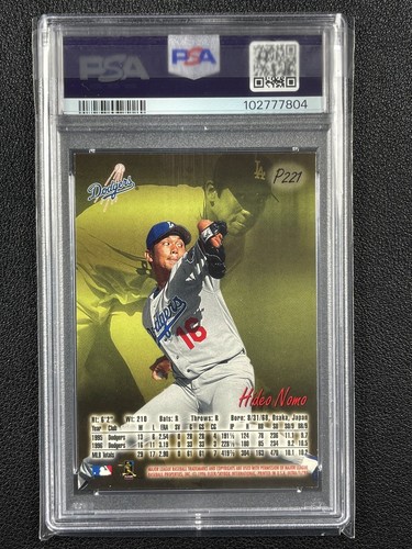 1997 Fleer Ultra - Hideo Nomo #P221 Platinum Medallion Edition for sale ...