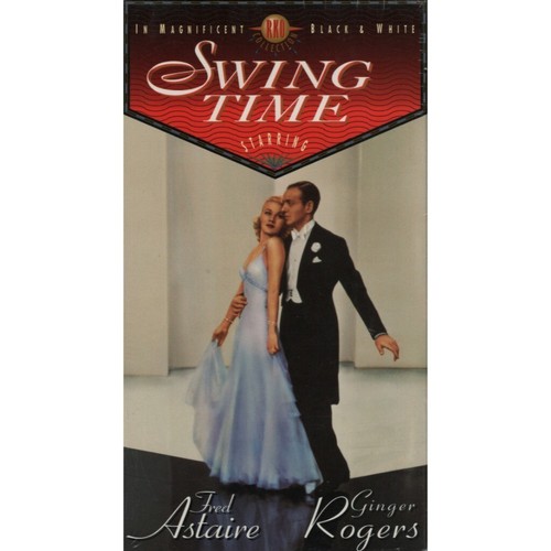 Swing Time VHS Tape 1936 Musical Romance Movie Ginger Rogers & Fred Astaire LOVE | eBay UK
