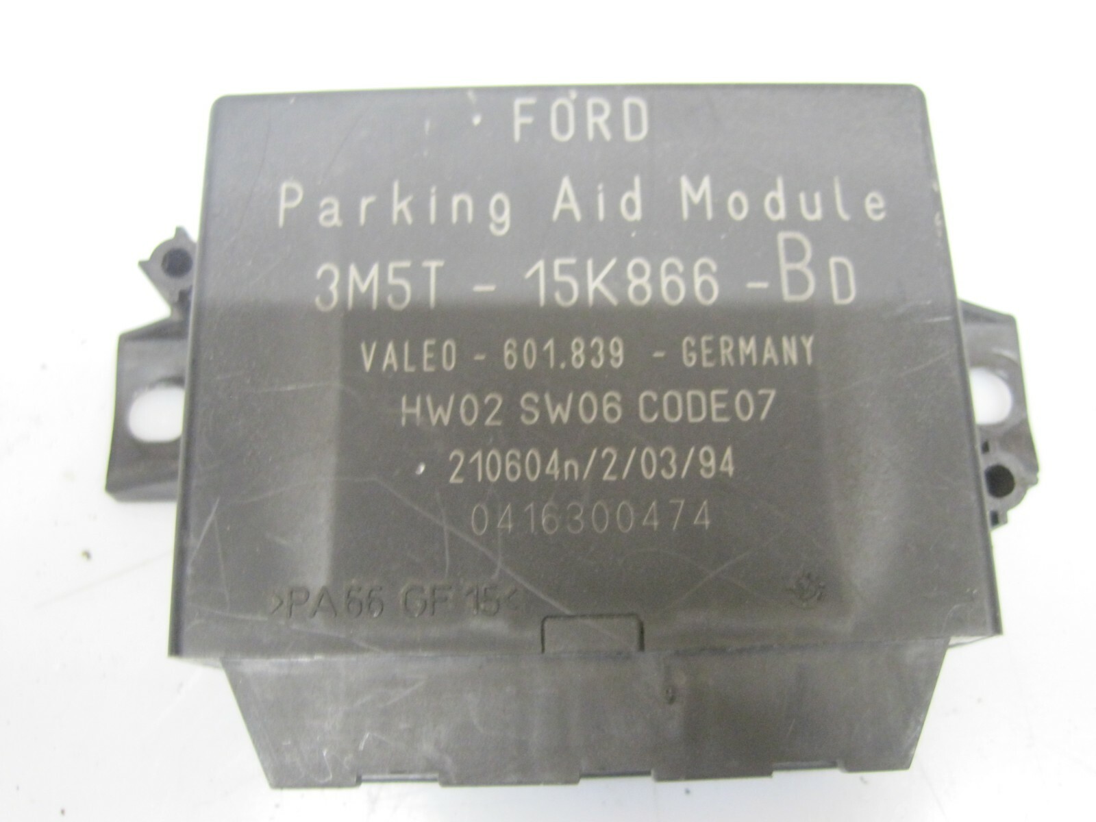 FORD C-MAX DM2 PDC Parking Distance Control Unit 3M5T-15K866-BD 2009 ...