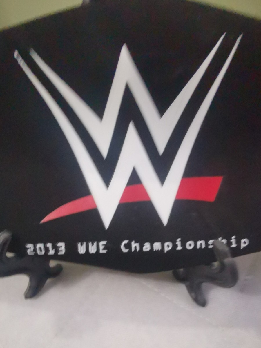 Wwe Championship 2013 Scratch Logo Mini Replica Title Wwe Us