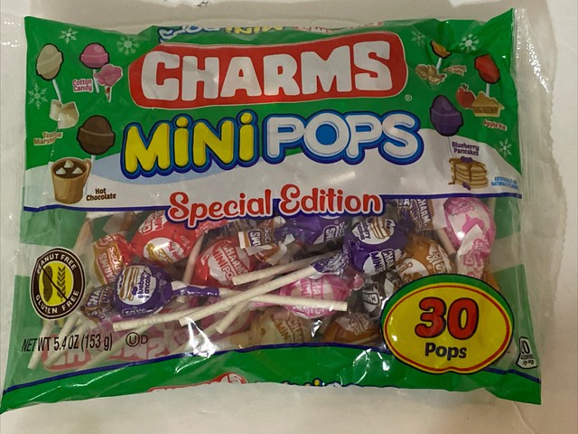 () 6 Special Edition Flavors Charms Mini Lollipops 30 Pops Each for ...