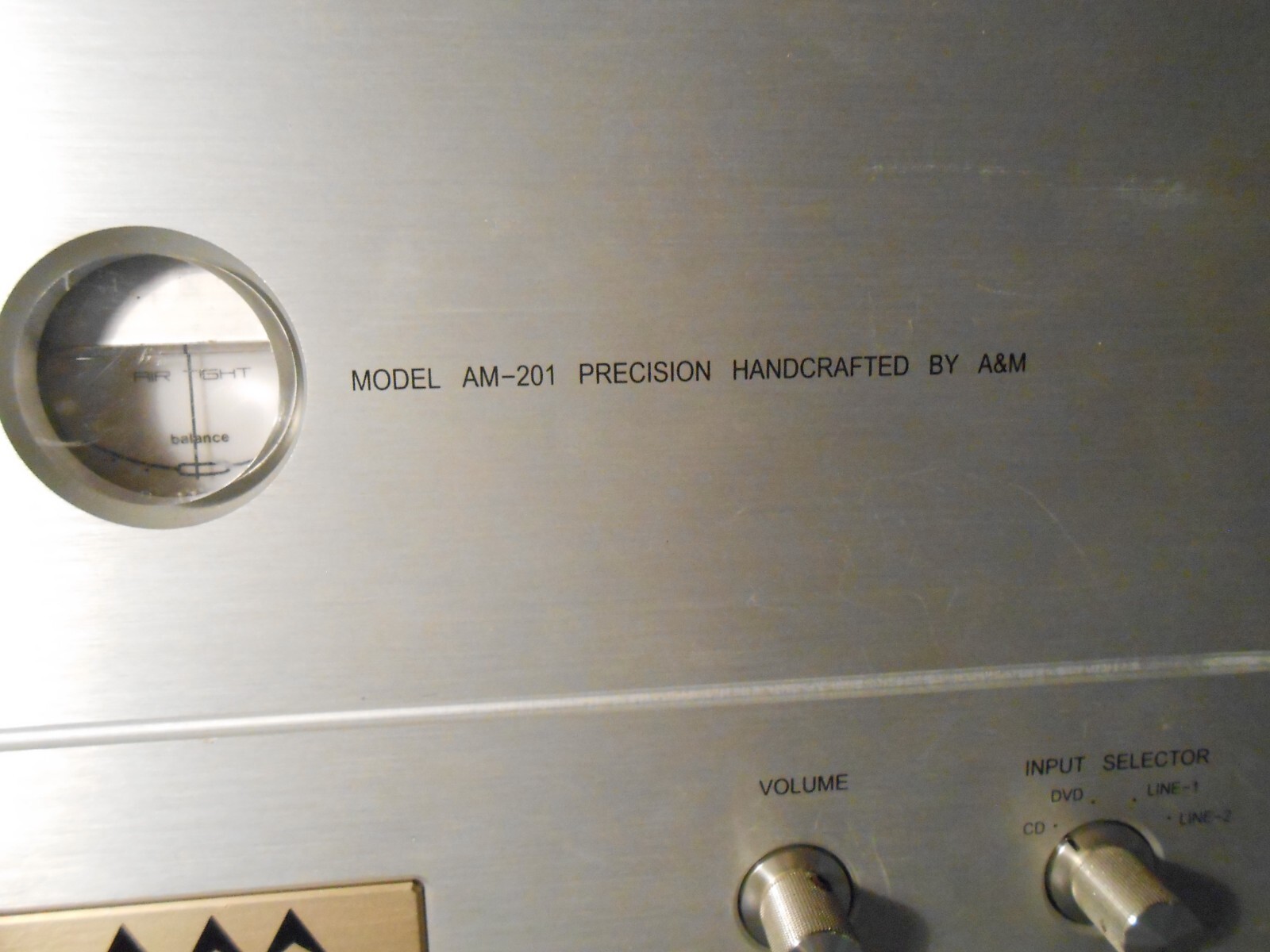 Vintage Acoustic Masterpiece AM-201 vacuum tube integrated stereo ...