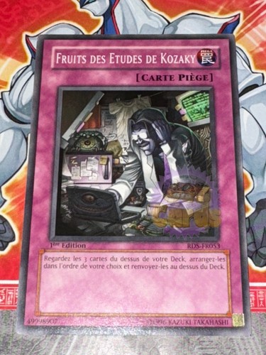 Carte Yu Gi Oh FRUIT DES ETUDES DE KOZAKY RDS-FR053 x 2 | eBay