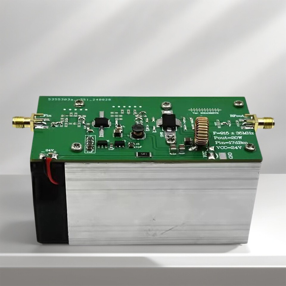 915MHz 20W RF Power Amp Radio Frequency Power Amplifier for Ham Radio ...