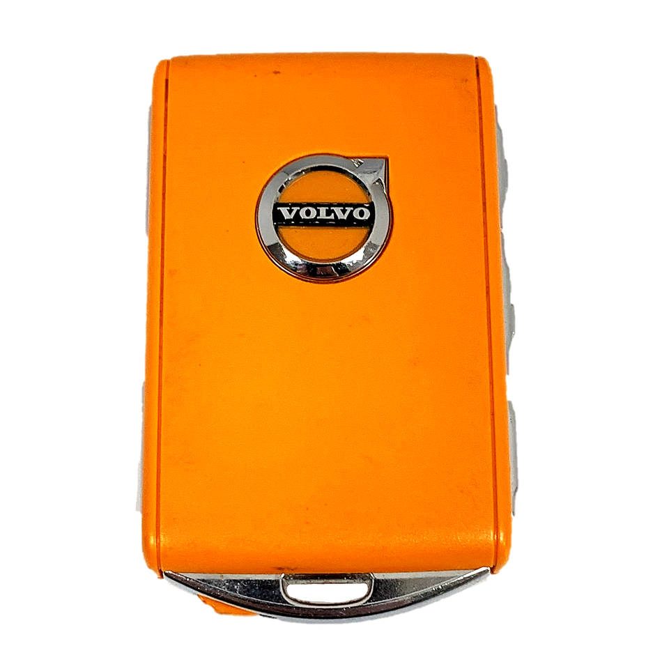 OEM VOLVO Remote Key 4B + UNCUT Insert Orange VOLVO - YGOHUF8423 | eBay