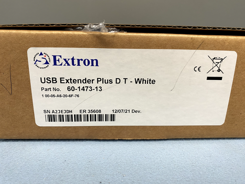 Extron USB Extender Plus D T White Transmitter - Decorator-Style 60 ...