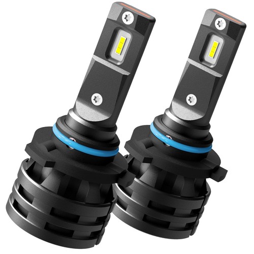 9006 LED Headlights Low Beam Bulbs 7000LM Bright White Replace Halogen ...