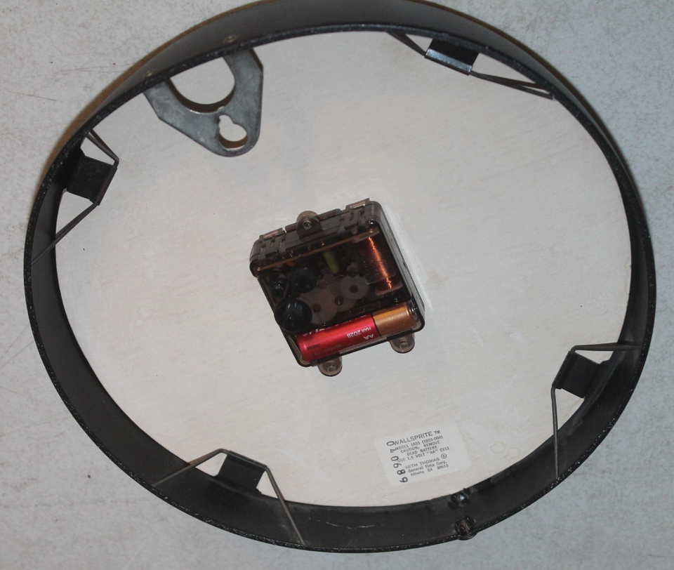 Seth Thomas Wall Sprite Clock High Low Tide | eBay