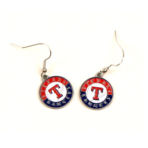 New MLB Licensed Jewelry Dangle Earrings Texas Rangers Major League ...