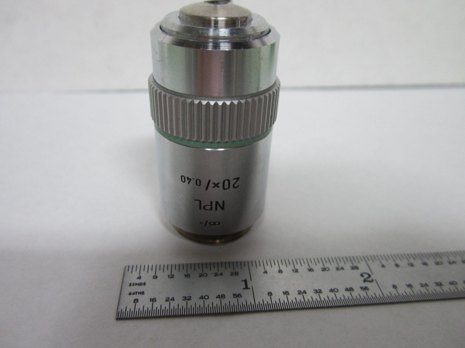 MICROSCOPE PART LEITZ WETZLAR GERMANY OBJECTIVE NPL 20X OPTICS BIN#L3 ...