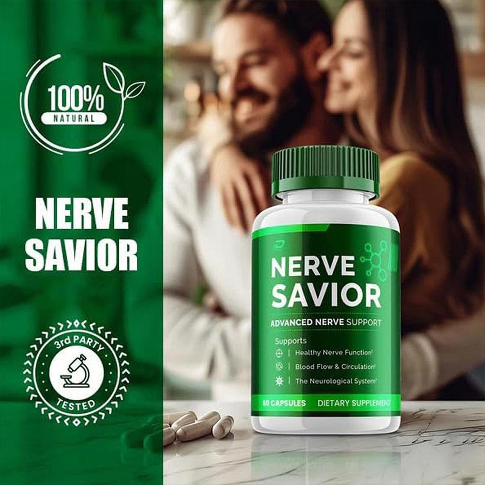 2x Nerve Savior Advanced Nerve Support Formula - Neuropathy Pain Relief ...