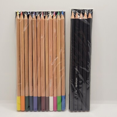 Daler Rowney Simply 17 Pencils (12 Colored And 5 Sketching) BRAND NEW ...