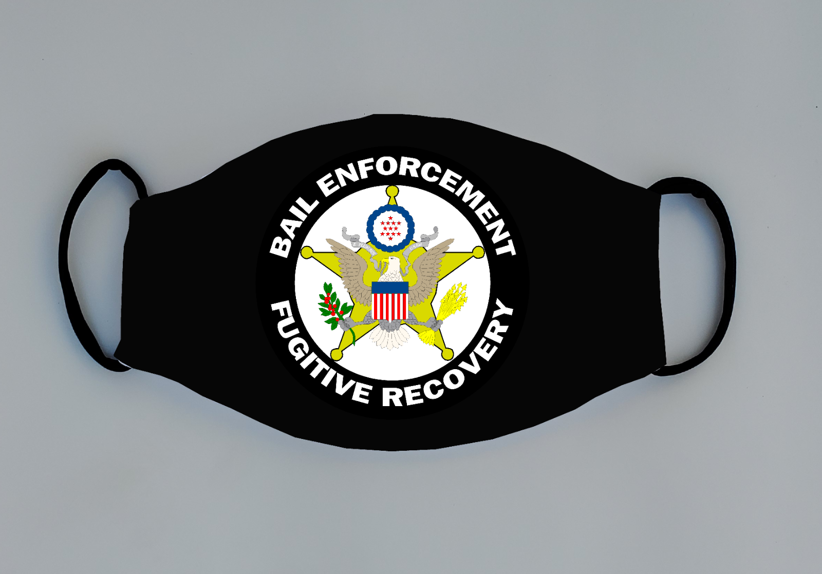 Fugitive Recovery Reusable Face Mask Bounty Hunter Bail Enforcement ...