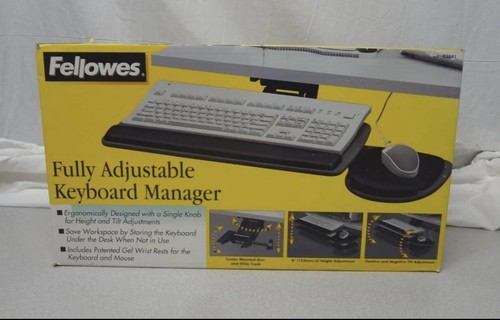 Fully Adjustable Keyboard Manager by Fellowes 2000 Part# 69025 | eBay