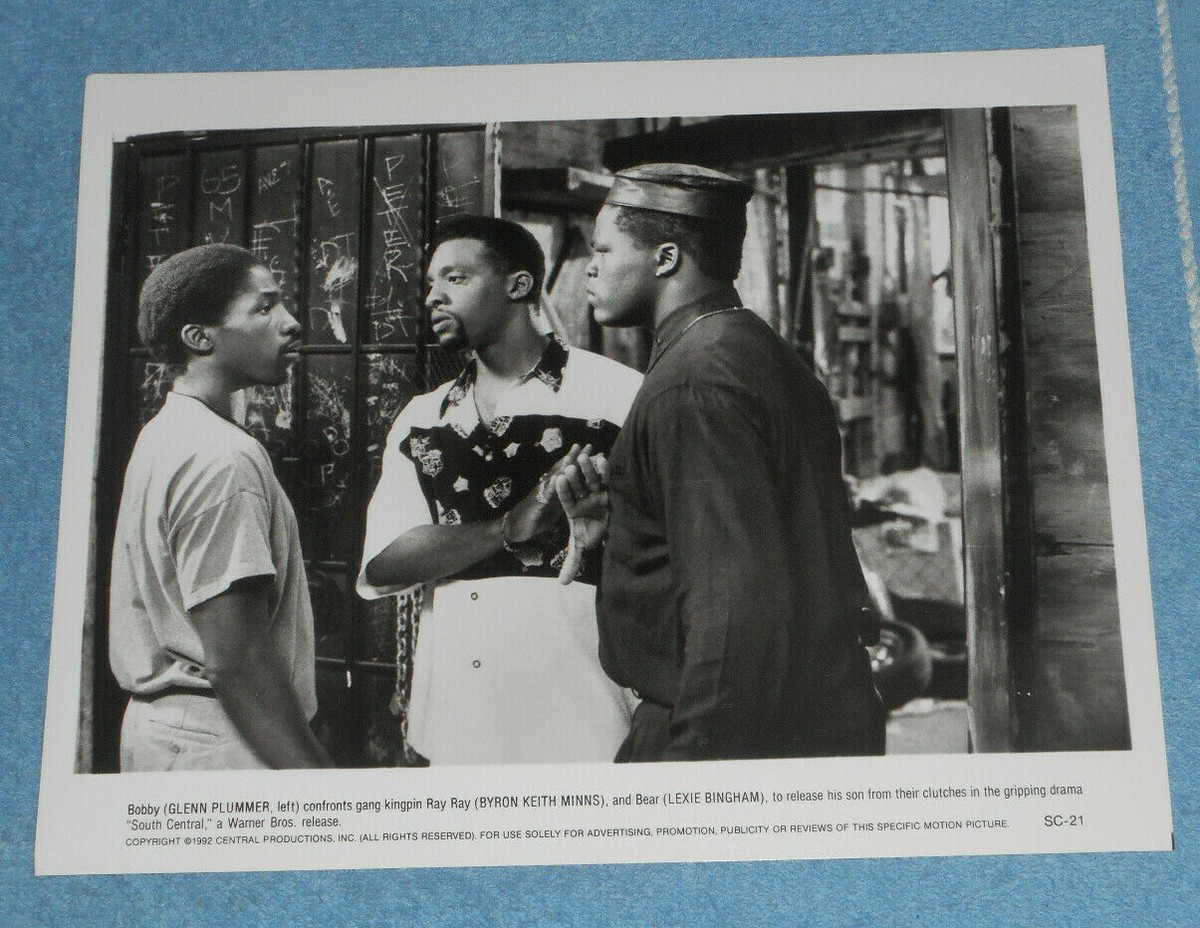 Byron Keith Minns 1992 Movie Press Photo Glenn Plummer Byron K Minns