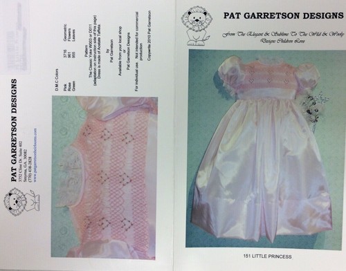 PAT GARRETSON SMOCKING PLATE #151 LITTLE PRINCESS | eBay
