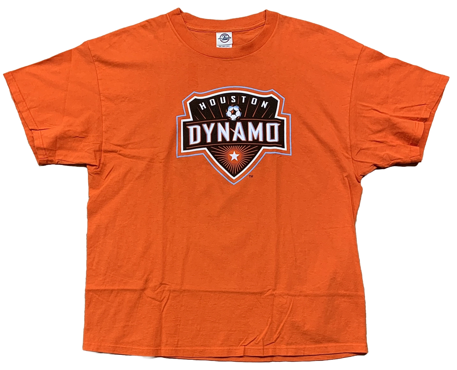 Houston Dynamo Logo Soccer Football Futbol T-shirt Si… - Gem