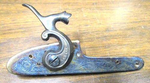 43 CVA Jukar Japan Colonial Kentucky Rifle & Pistol Lock (NOT COMPLETE ...