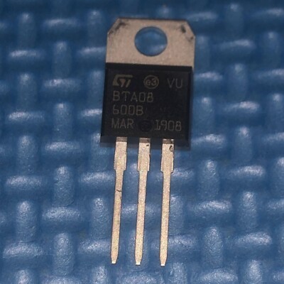 10PCS BTA08-600B BTA08 TO-220 600V 8A BTAO8-6OOB TRIAC | eBay