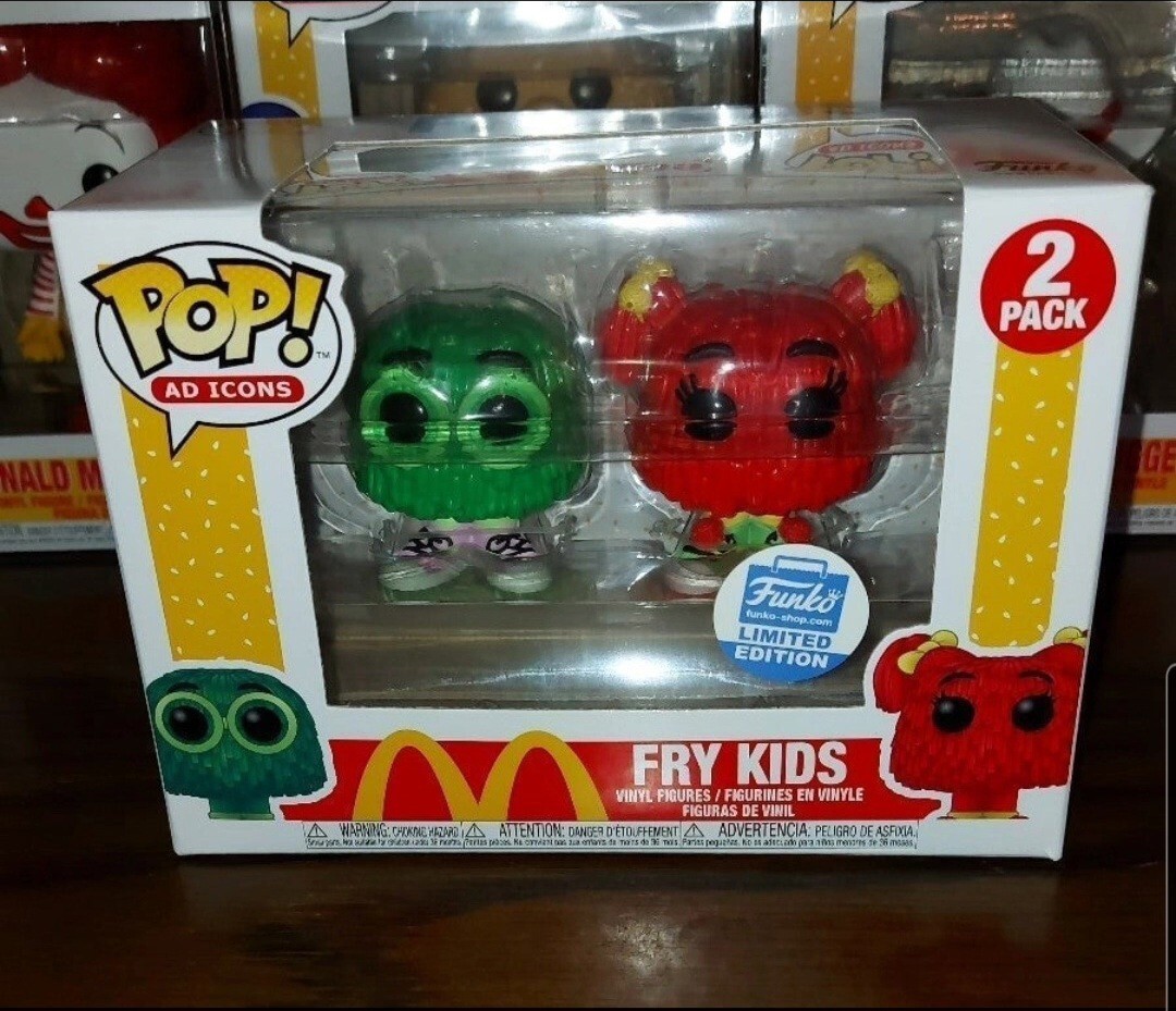 Funko Pop! McDonald’s Fry Kids 2 Pack Funko Shop Exclusive | eBay