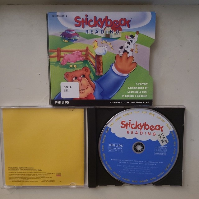 Stickybear Reading (Philips CD-i, 1993) for sale online | eBay