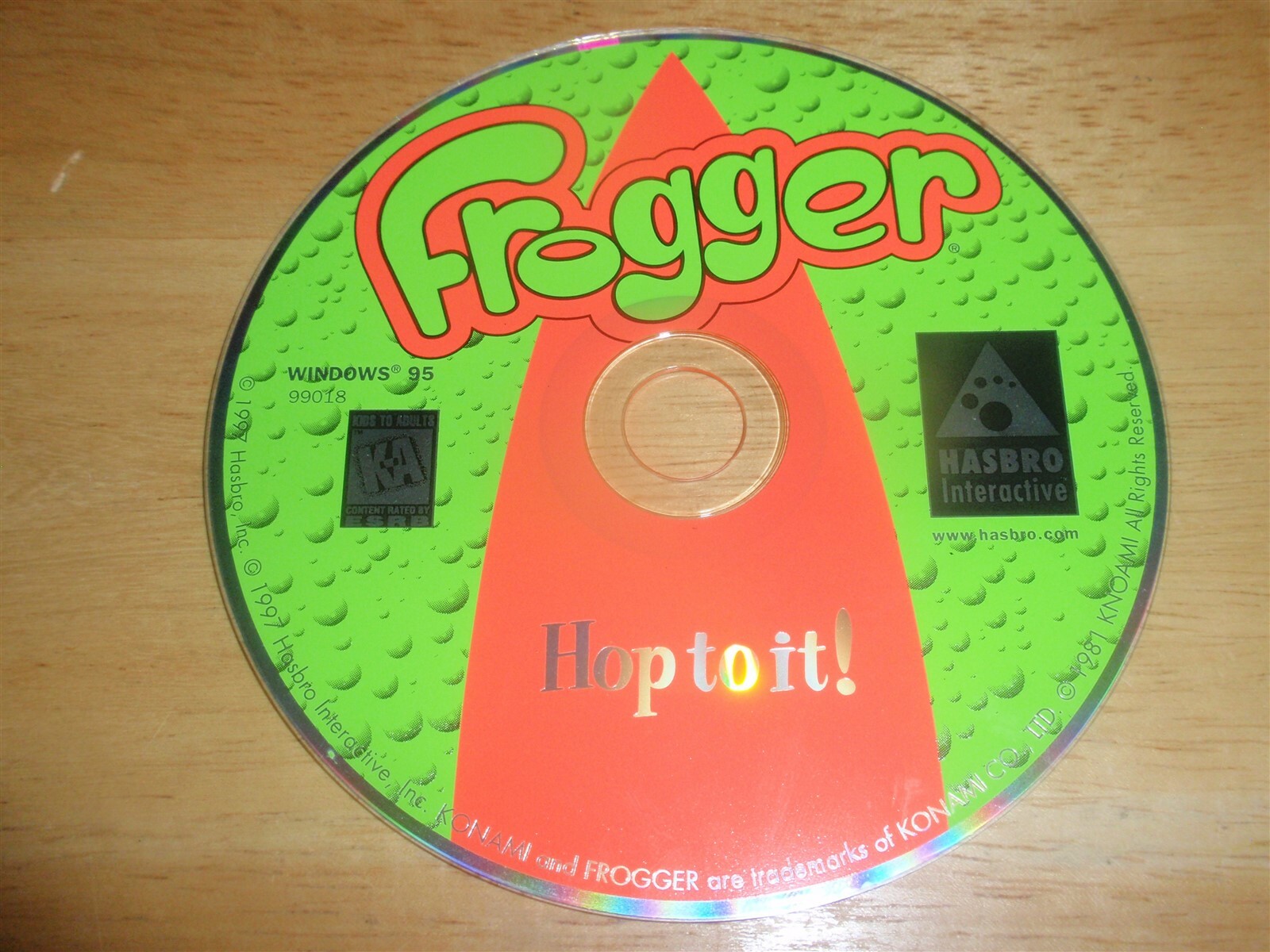 Frogger PC CD-ROM Hasbro Interactive 1997 the classic 3D Game for ...