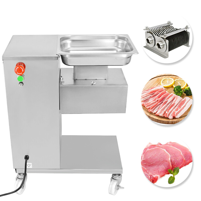 Meat Cutting Machine 110V Meat Cutter Slicer 500KG Output +1pc Blade 2 ...