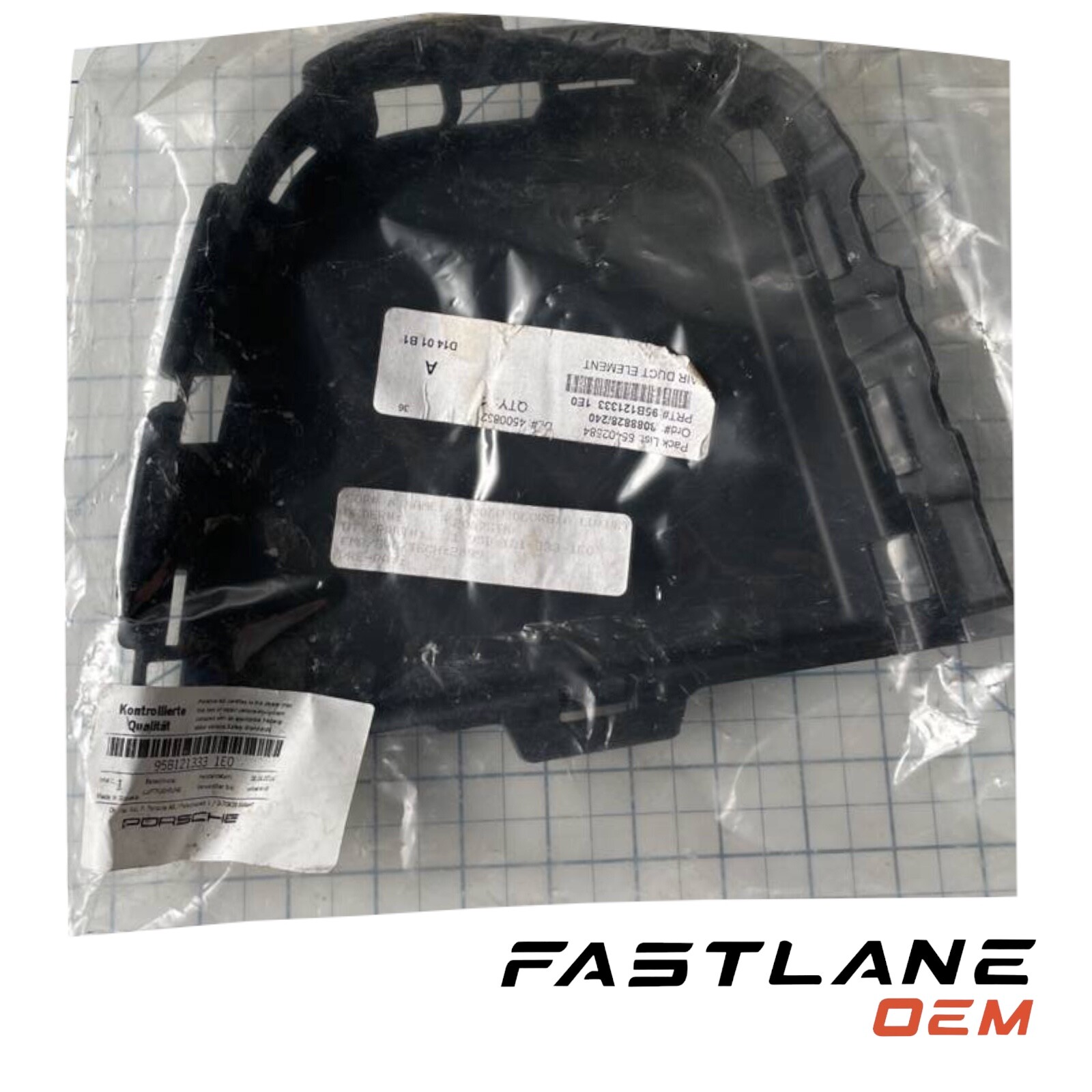 2015-2018 Porsche Macan Front Bumper Left Air Duct 95B121333 OEM️ for ...