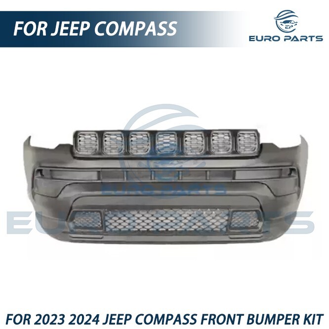 for 2023 2024 Jeep Compass Front Bumper Kit Complete Cover with Grille ...