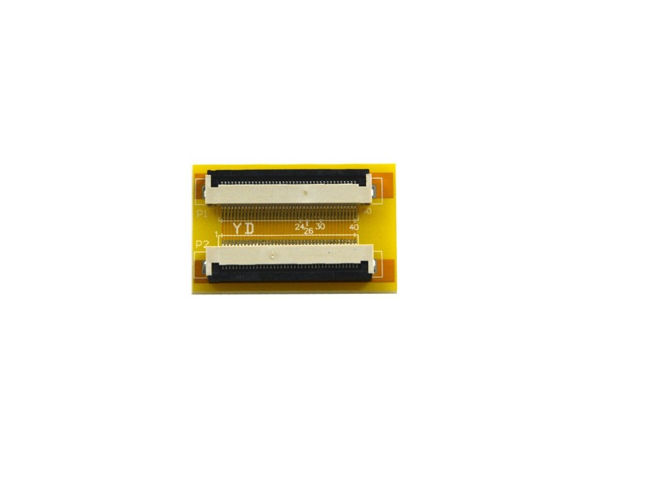 1Pc 40 Pin to 40 Pin 0.5mm FFC Cable Extension Flat Connector Adapter ...