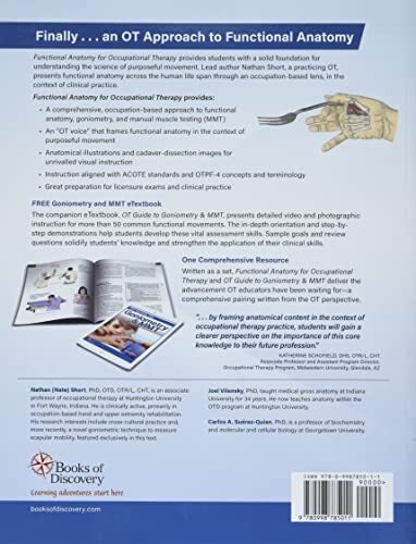 Functional Anatomy for Occupational Therapy 9780998785011 | eBay