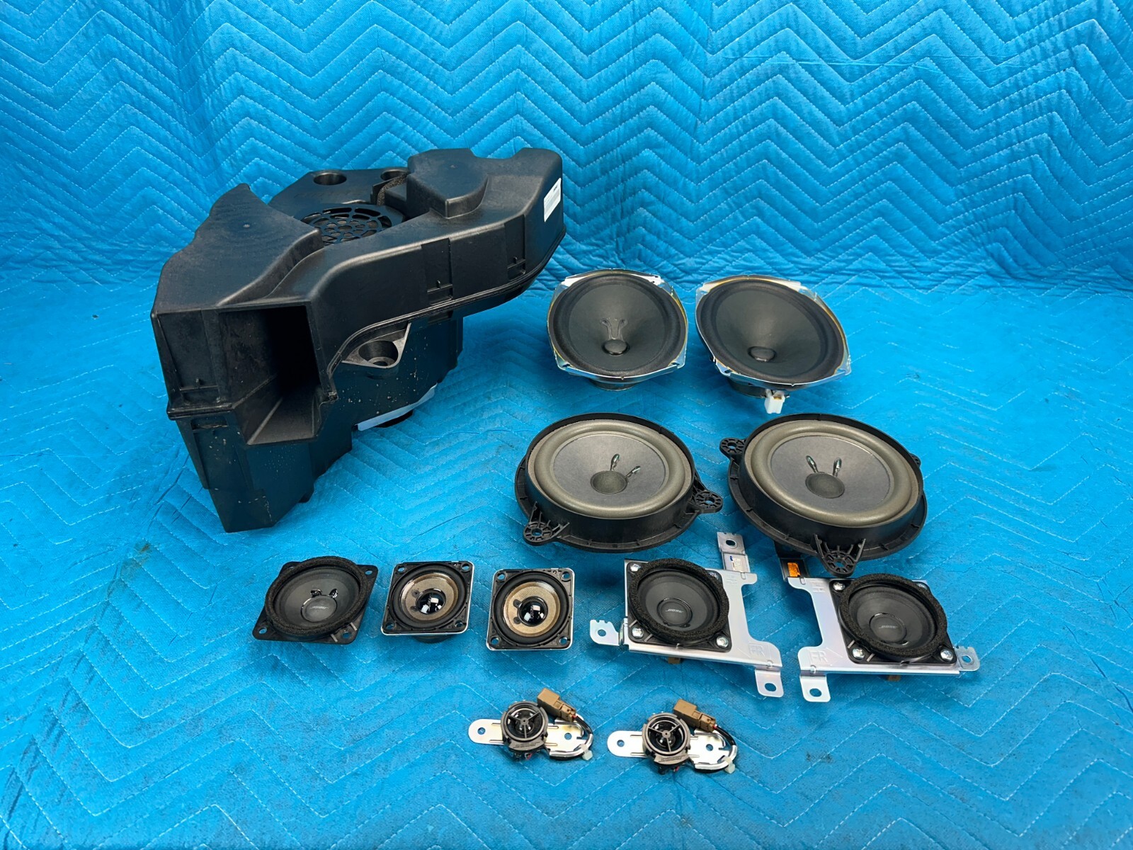 Infiniti QX56 Speakers & Tweeters & Subwoofer Set BOSE 2011 2012 2013 ...