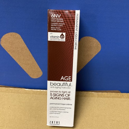 Zotos Age Beautiful 6NV Light Neutral Violet Brown | eBay