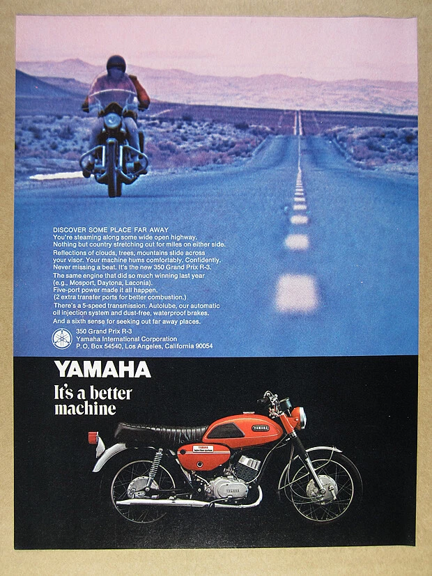 1969 Yamaha R3 350