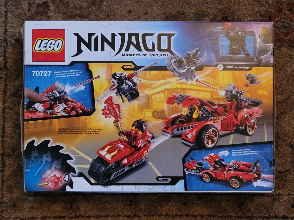 LEGO NINJAGO: X-1 Ninja Charger 70727 (Retired - Sealed Bags in Open ...