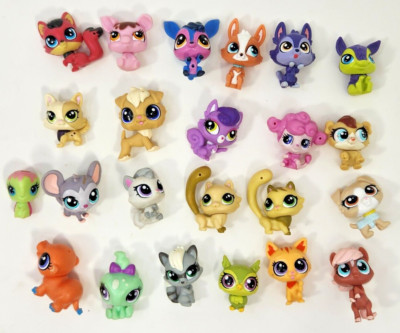 Hasbro Littlest Pet Shop LPS Minis Collection Lot of 23 Figures Toys | eBay