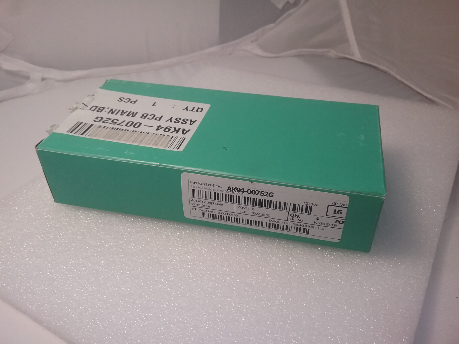 GENUINE ORIGINAL SAMSUNG BLU-RAY DISC AK94-00752G PCB MAIN;BD-H4500/XY ...