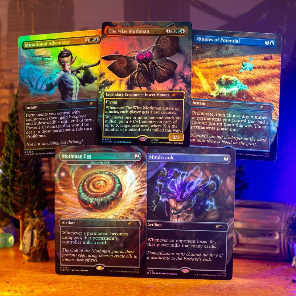 Rad - FOIL - Secret Lair x Fallout MTG Magic Rad Superdrop Sealed ...