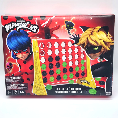 Miraculous Ladybug GET 4 with Ladybugs and Cat Noir Tokens | eBay