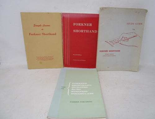 Lot of 4 Forkner Shorthand books 1972 | eBay