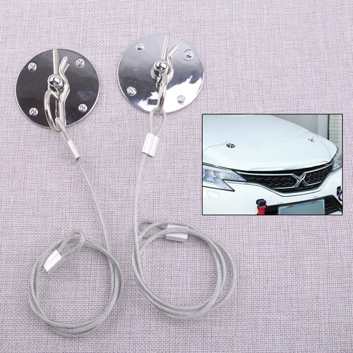 Car Racing Sport Bonnet Hood Pin Lock Latch Plate CNC Universal ...