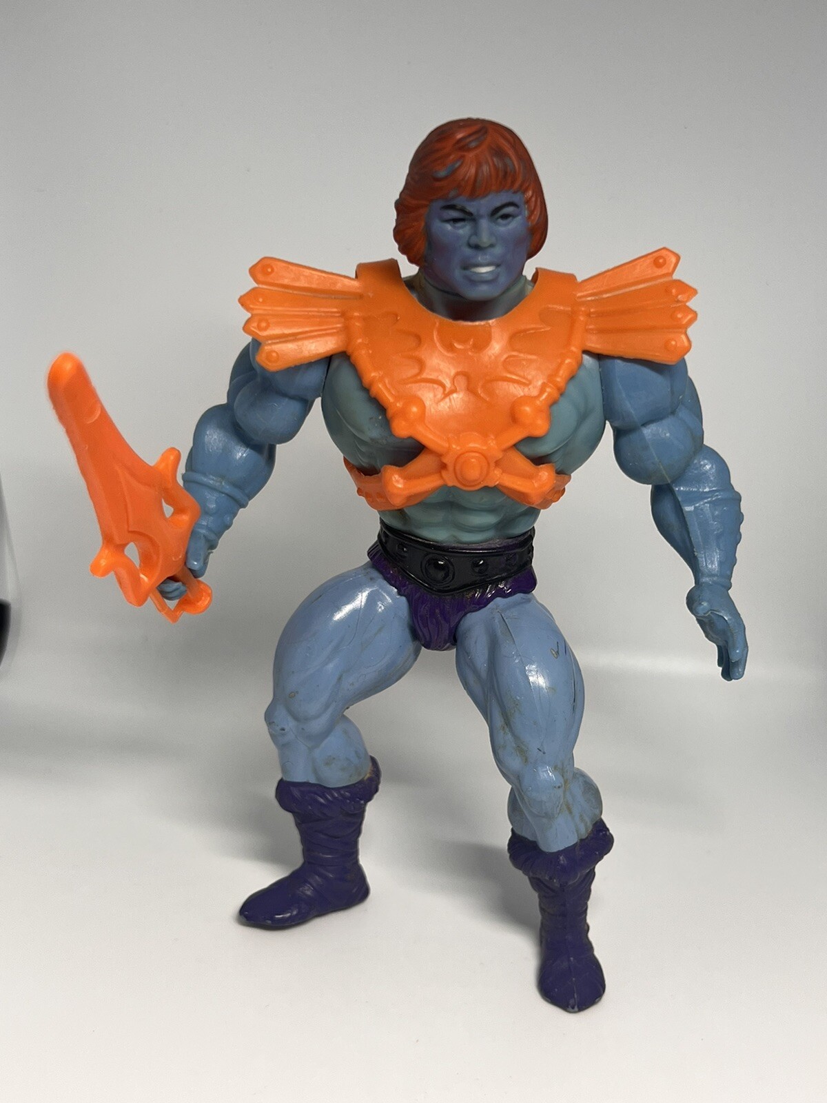 Vintage MOTU Faker He-man Masters of the Universe 1981 With No Sticker ...